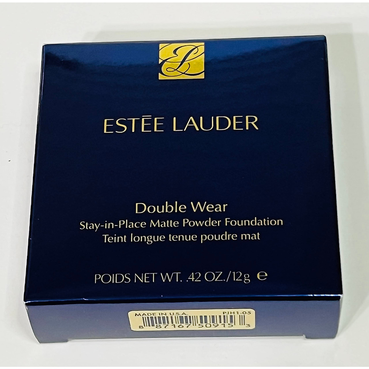 Estee Lauder Double Wear Stay-in-Place Matte Refillable Powder Foundation 4N1 Shell Beige, 0.42 oz/ 12 g
