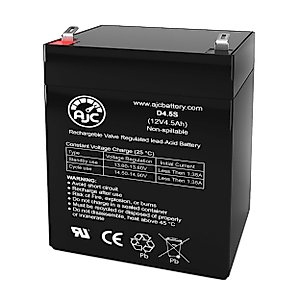 AJC Battery Compatible with ADT Security Alarm Safewatch Pro 3000 12V 4.5Ah Alarm Battery