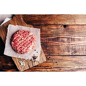 Waxed Butcher Paper Sheets | Hamburger Patty, | 1000 Non-Stick Wax Paper Squares Per Set (4.75x5)