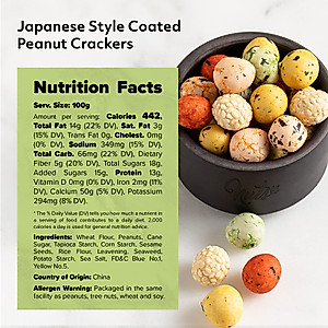 NUTS U.S. - Japanese Coated Peanut Crackers | Japan Mix | No Trans Fat and Non-GMO | Natural Snacks | Packed in a Resealable Bag!!! (Japan Mix, 2 LBS)