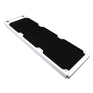 XSPC TX360 Ultra Thin Radiator, 120mm x 3, Triple Fan, White