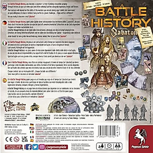 A Battle Through History - Board Game by Pegasus Spiele 2-5 Players – Board Games for Family – 60-120 Minutes of Gameplay – Games for Family Game Night – Teens and Adults Ages 14+ - English Version