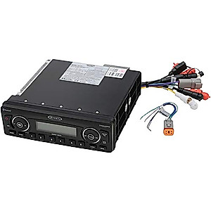Jensen HD1BT AM/FM/WB/USB/SiriusXM Ready/Bluetooth Stereo with Full iPhone/iPod Controls, 50W x 4 Maximum Power Output, Bluetooth Streaming Audio (A2DP, AVRCP), AM/FM tuner (US/Euro) (Renewed)