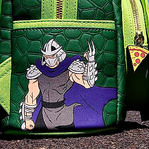 Loungefly Teenage Mutant Ninja Turtles Mini-Backpack, Amazon Exclusive