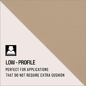 Grip-It Solid Cushioned Non-Slip Rug Pad for Rugs on Hard Surface Floors 2X4 ft