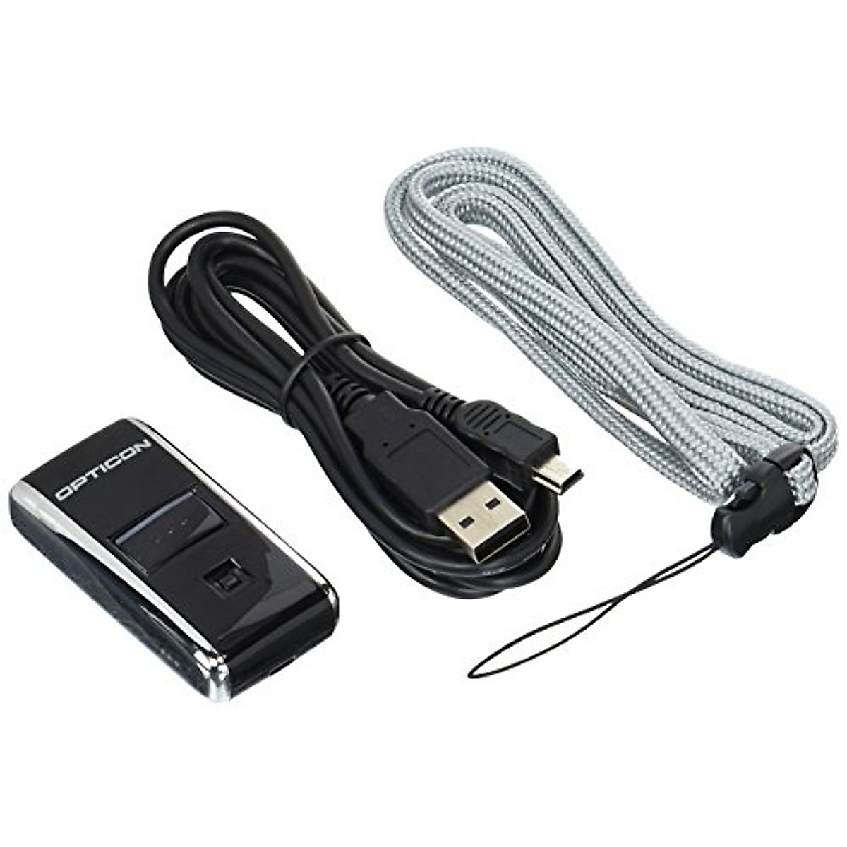 Opticon OPN 2001-00 Option, Opn 2001 Pocket Memory Laser Scanner, USB Only, Includes Lithium-Ion Battery, USB Cable and Hand Strap