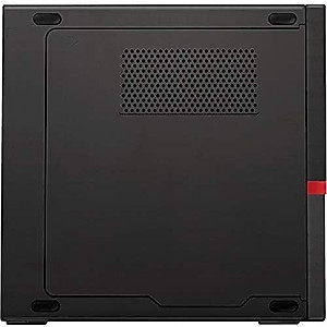 Lenovo ThinkCentre M720q 10T700CNUS Desktop Computer - Core i5 i5-9400T - 8 GB RAM - 256 GB SSD - Tiny - Black - Windows 10 Pro 64-bit - Intel UHD Graphics 630 - English Keyboard - Wireless LAN - Blue