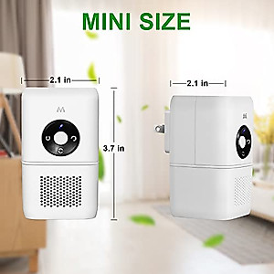 Mini Air Purifier Air Cleaner for Home Office Travel Kitchen Bathroom Bedroom