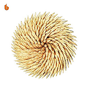 Urbanstrive Sturdy Safe Toothpick Holder with 800 Natural Wood Toothpicks for Teeth Cleaning, Unique Home Design Decoration, Unusual Gift, 2 Pack, Green