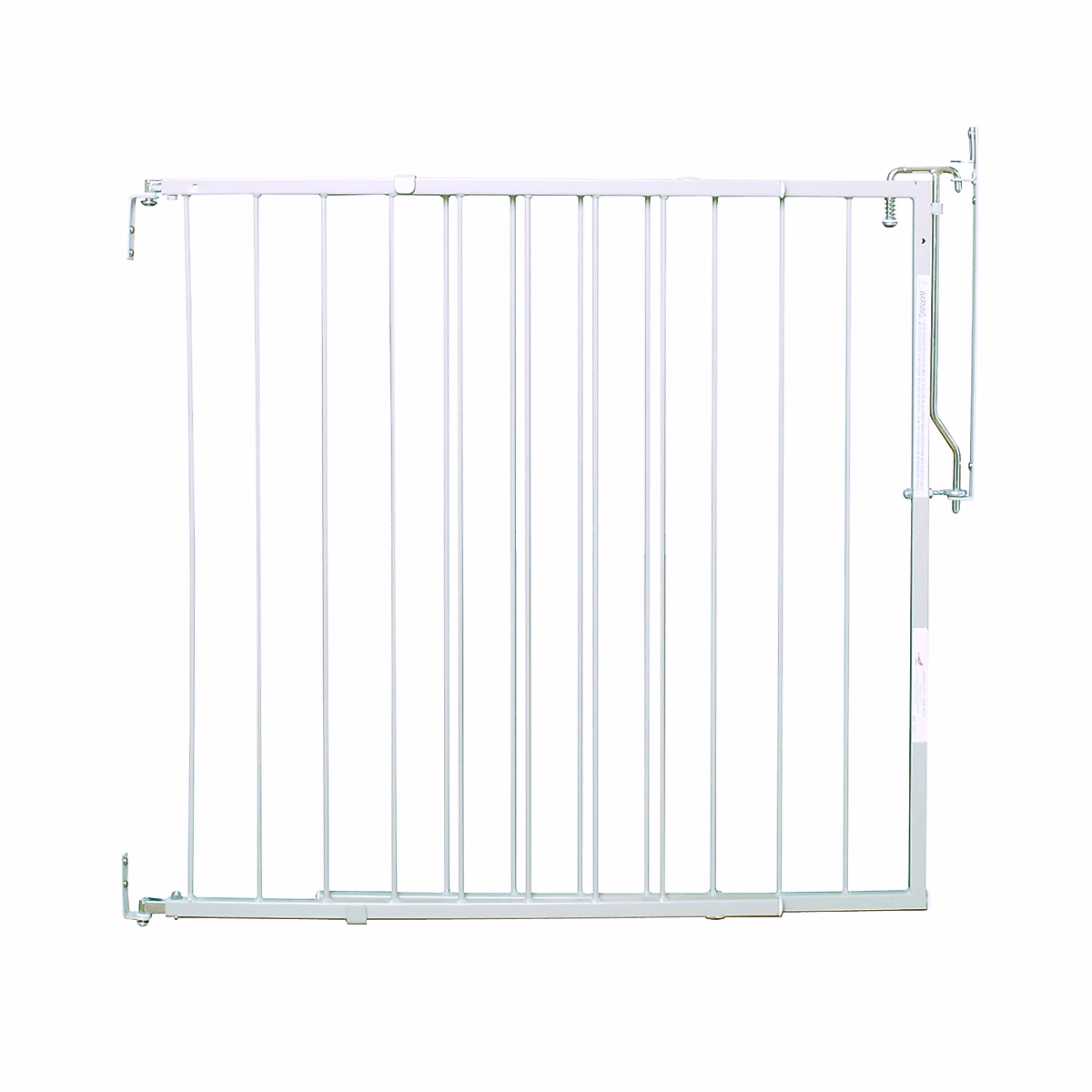 Cardinal Gates MG25 Duragate Baby Gate - Adjustable Dog Gate - Steel Safety Gate for Kids & Pets - 26.5 to 41.5 Inches Wide - White