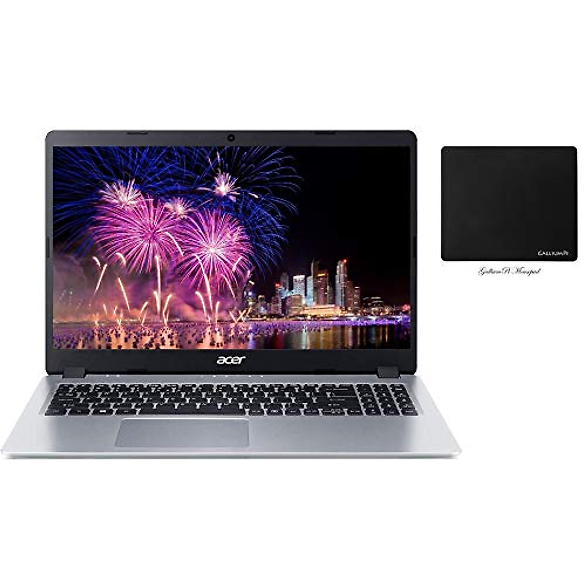 Newest Acer Aspire 5 15.6" FHD IPS 1080P Laptop, AMD Ryzen 3 3200U up to 3.5 GHz, 8GB RAM, 128GB SSD, WiFi, Win 10 w/ GalliumPi Accs.