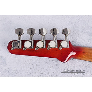 Vetimobato Electric Viola 16 inch Full Size Solid Wood Ebony Accessories with Viola Case & Viola Bow & AUX cable & Headphone (5 String)