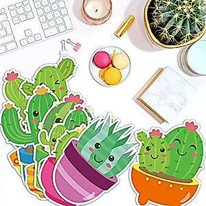 Cactus Cutouts for Classroom Bulletin Board Decoration 36 Pcs