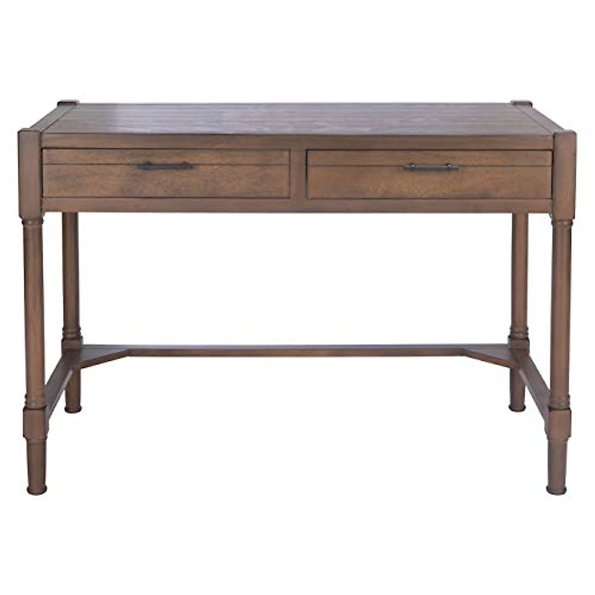 Safavieh Home Collection Filbert Brown 2-Drawer Writing Desk DSK5701C, 0