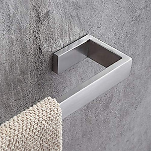 Fapully Four Piece Bathroom Accessories Set Stainless Steel Wall Mounted,Brushed Nickel Finished