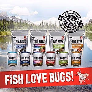Fluval Bug Bites Cichlid Fish Food, Granules for Small to Medium Sized Fish, 1.59 oz., A6580