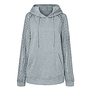 Women's Button Down Shirt Classic Long Sleeve Collared Tops Work Office Chiffon Blouse Cotton Tunic Tops to Wear with Leggings Grey