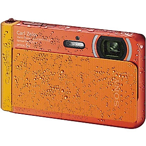 Sony DSC-TX30/D 18 MP Digital Camera with 5x Optical Image Stabilized Zoom and 3.3-Inch OLED (Orange)