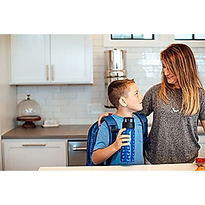 Simple Modern Kids Water Bottle with Straw Lid | Insulated Stainless Steel Reusable Tumbler for School, Girls | Summit Collection | 18oz, Tie-Dye