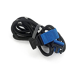 QWORK Trash Can Lock, 2 Pack Closed Garbage Lid Lock, for 30 - 50 Gallon Outdoor Trash Can, Bungee Cord Heavy Duty Animal Proof Trash Lid Lock for Dogs, Bears, Raccoons, Opossums