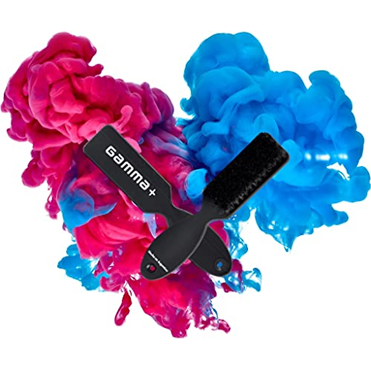 GAMMA+ Professional Barber Fade Brush, Beard Brush, Cleaning Brush for Clipper Tools