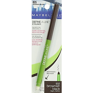 Maybelline New York Define-A-Line Eyeliner, Brownish Black, 0.01 fl. oz.