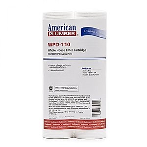 AP American Plumber WPD-110 Polydepth Polypropylene Whole House Filter Cartridge (2)