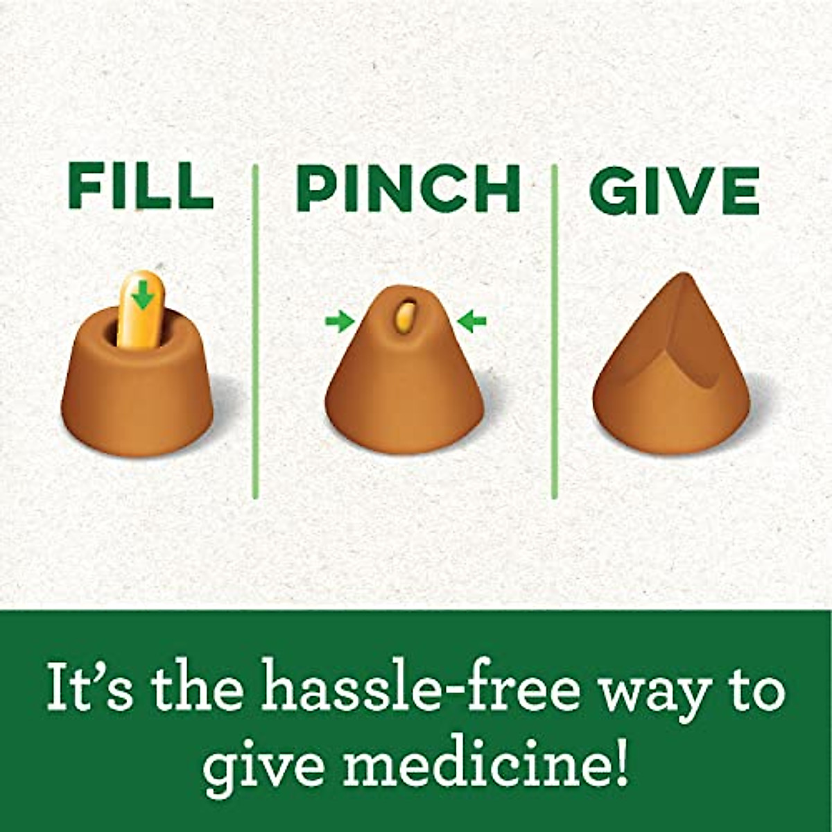 Greenies Feline Pill Pockets for Cats Natural Soft Cat Treats, Catnip Flavor, 1.6 oz. Pack (45 Treats)