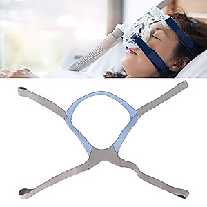 Folanda CPAP Mask Headgear Strap, Universal CPAP Headgear Strap Replacement for Mirage FX/ResMed S9/S10 Nasal Guard, Elastic Breath Machine Head Band, Full Mask Replacement Part, CPAP Supplies