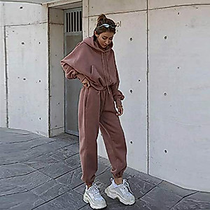 2 Piece Sweater Sets for Women Cozy Lounge Sets for Women 2 Piece Track Suits for Women Set 2 Piece Fall Outfits for Women Workout Sets for Women 2 Piece Red