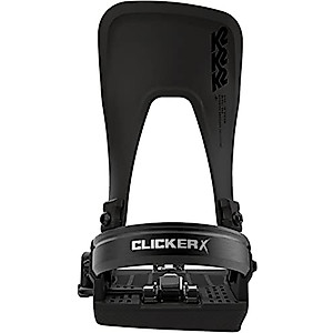 K2 Clicker X HB Snowboard Bindings Mens Sz M (7-9.5) Black