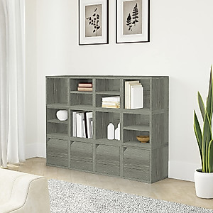Way Basics Closet Organizer and Storage - Modular Connect Door Cube (Tool-free Assembly)