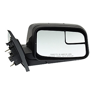 Kool Vue Passenger Side Power Mirror for Ford Edge 2009-2010 With Spotter Glass Paintable