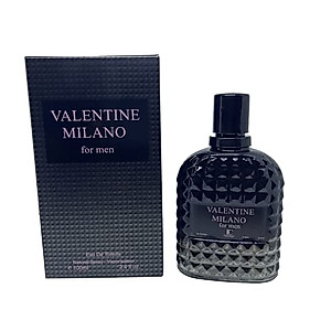 UOMO BORN IN ROMA Valentine Milano EAU DE TOILETTE - 3.4oz / 100ml Spray - Cologne for Men Pour Homme Paris New York - - 3.4oz 100ml - Cologne for Men, Eau de Toilette Spray, Wonderful Gift, Signature Scent, Daytime & Casual Use, for all Skin Types