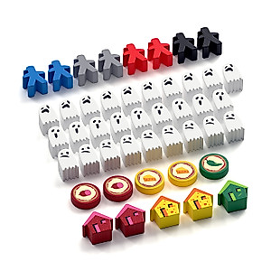 Psychic Pizza Deliverers Go to The Ghost Town - Board Game - 3-5 Players - 30-45 Minutes Play Time