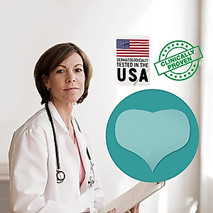 Skywee Professional Products Anti Wrinkle Chest Silicone Pad, Resuable and 100% Medical Grade Décolleté Anti Wrinkle Patches, Smooth Your Skin Set of 2