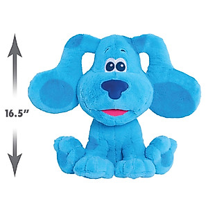 Blue’s Clues & You! Big Hugs Blue, 16-inch plush, Kids Toys for Ages 3 Up by Just Play