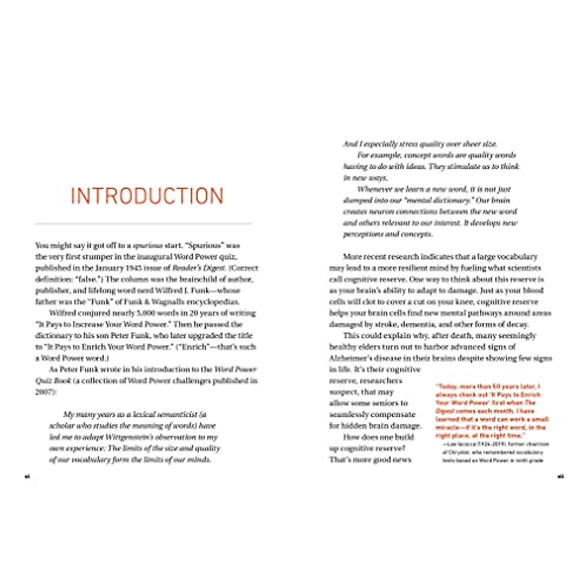 Reader's Digest Word Power Is Brain Power: More Than 100 Quick Quizzes and Fun Facts (Readers Digest Magazine)