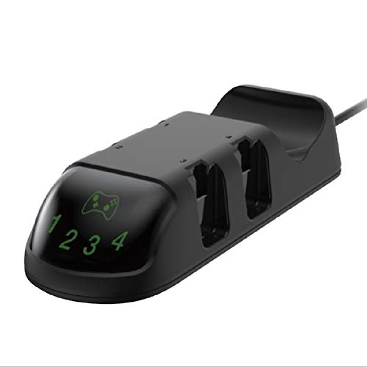 Controller Charger, USB Charging Station Dock, Compatible for 4 Switch Joy-Con Controllers Compatible for Switch PRO
