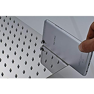 Saeuwtowy 20 inch Large Rainfall Shower Heads High Pressure Stainless Steel Bathroom Rainfall Shower Head Ultra-thin Waterfall Full Body Cover Brushed Nickel Finish