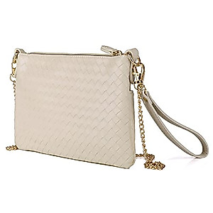 Julia Buxton Basketweave Everywhere Convt Pouch