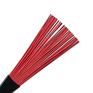 Vic Firth Jazz Rake – red plastic