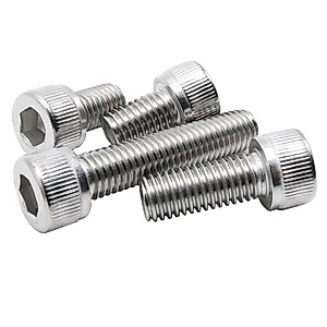 M5 Hex Socket Head Cap Screws,Stainless Steel,Full Thread,Right Hand,Metric,Thread Dia 5mm, Thread Pitch 0.8mm (M5 x 22mm(20Pcs))
