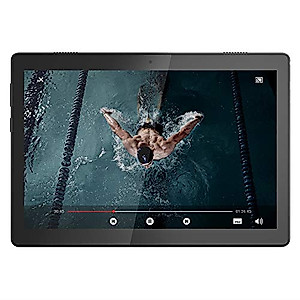 Lenovo Tab M10 HD 10.1" Tablet, Android 9.0, 32GB Storage, Quad-Core Processor, WiFi, Bluetooth, ZA4G0078US, Slate Black