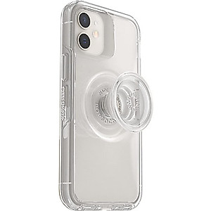 OtterBox + Pop Symmetry Series Case for iPhone 12 Mini (Not 12, Pro, Pro Max) Non-Retail Packaging - Clear