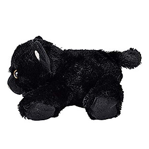 Wild Republic Black Cat Plush, Stuffed Animal, Plush Toy, Gifts for Kids, Hug’Ems 7"