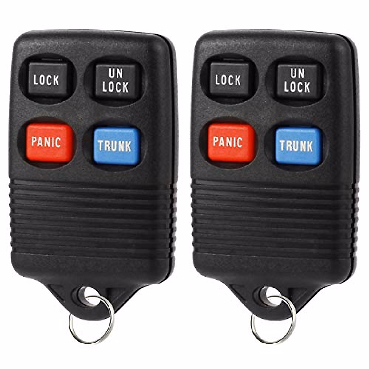 For Keyless Entry Remote Key Fob 4btn 3165189, GQ43VT4T - 2 PACK