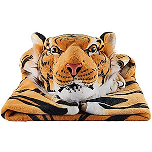 BRUBAKER Huge Brown Tiger Rug 72x42 Inch