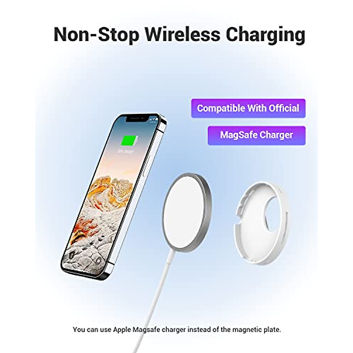 Fumuxry Continuity Camera Mount for MacBook Air, Pro Compatible with Magsafe for iPhone 14/13/ 12 Series, iPhone Webcam Mount for iOS 16 & macOS Ventura