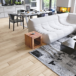 The Urban Port Cube Shape Rosewood Side Table with Cutout Bottom, Brown